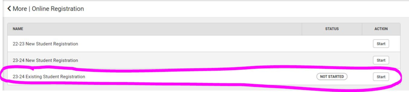 2023-24 Online Registration Now Open! | Elementary School